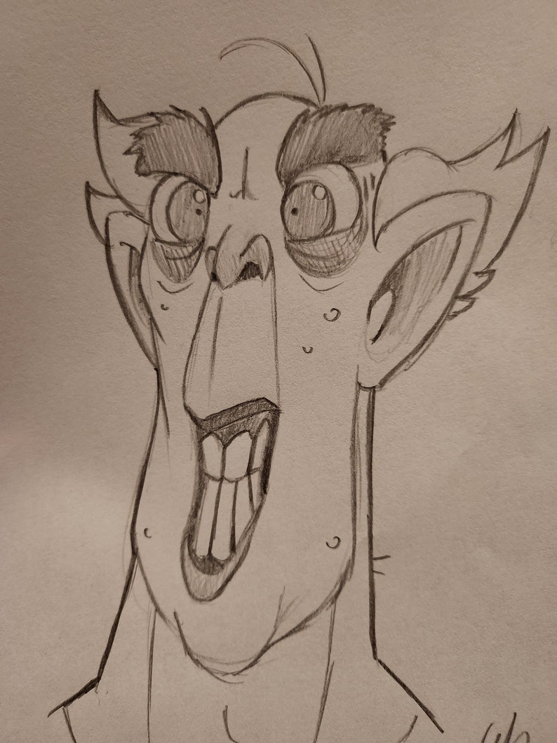 Hand Drawing Character Design - Etsy