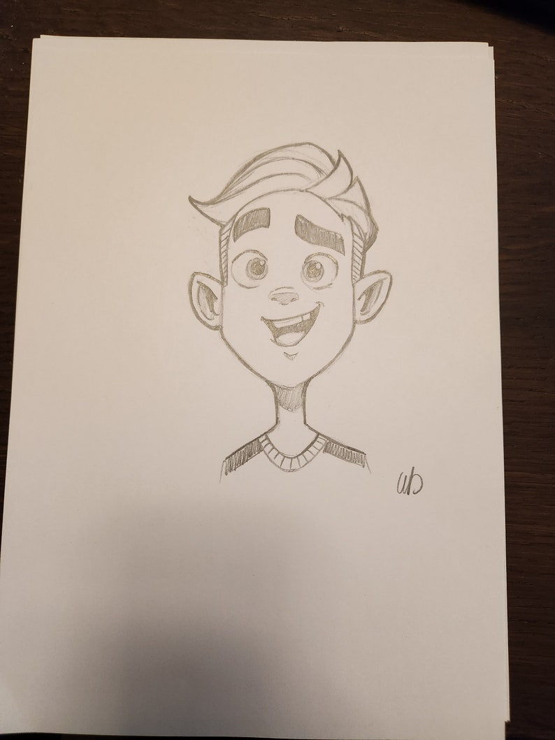 Hand Drawing Character Design - Etsy