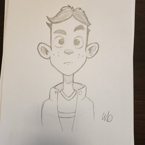 Hand Drawing Character Design - Etsy