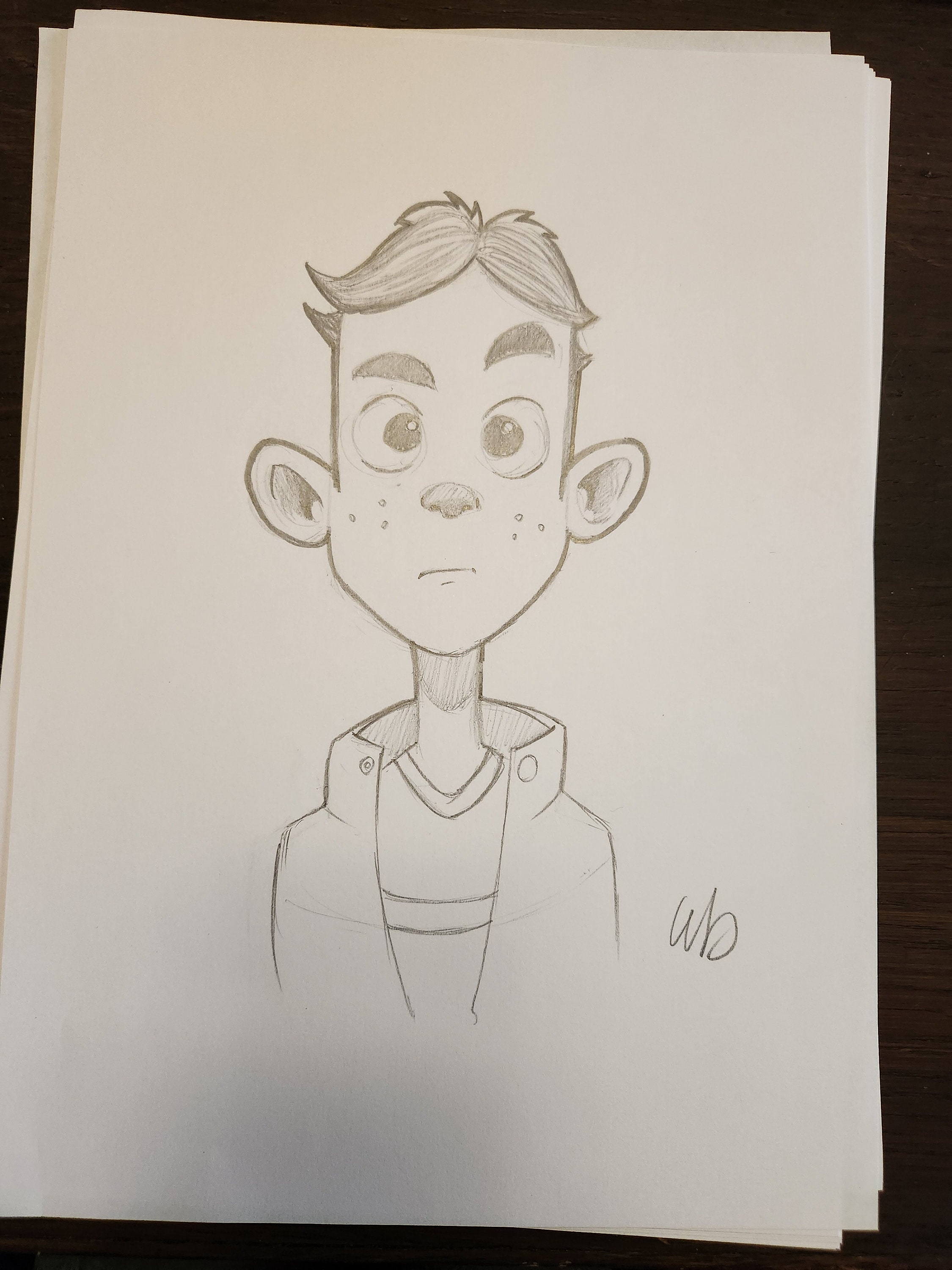 Hand Drawing Character Design - Etsy