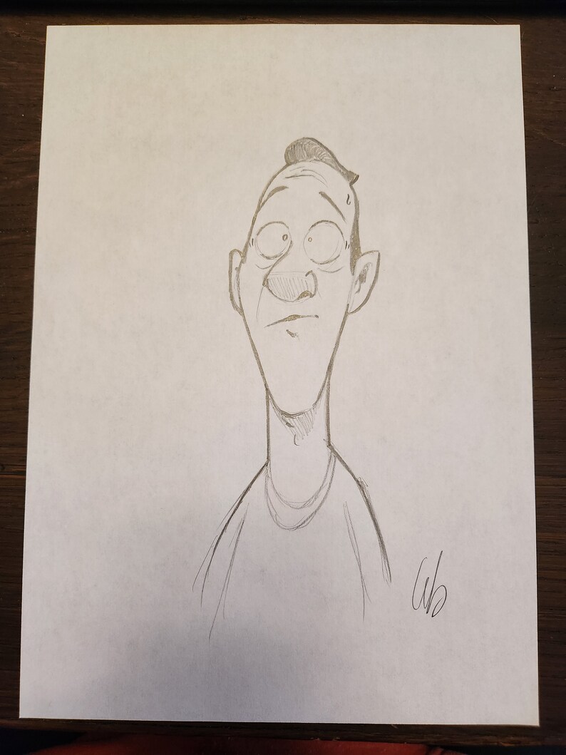 Hand Drawing Character Design - Etsy