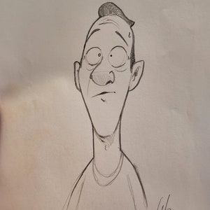 Hand Drawing Character Design - Etsy