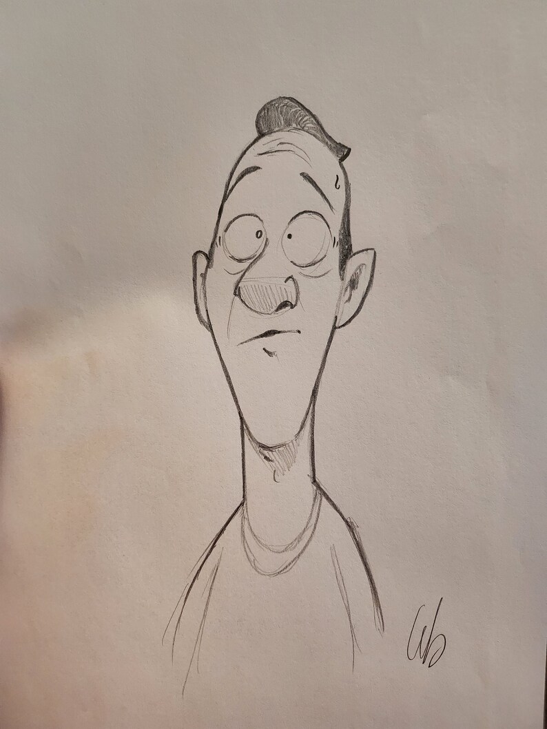 Hand Drawing Character Design - Etsy