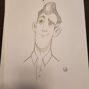 Hand Drawing Character Design - Etsy