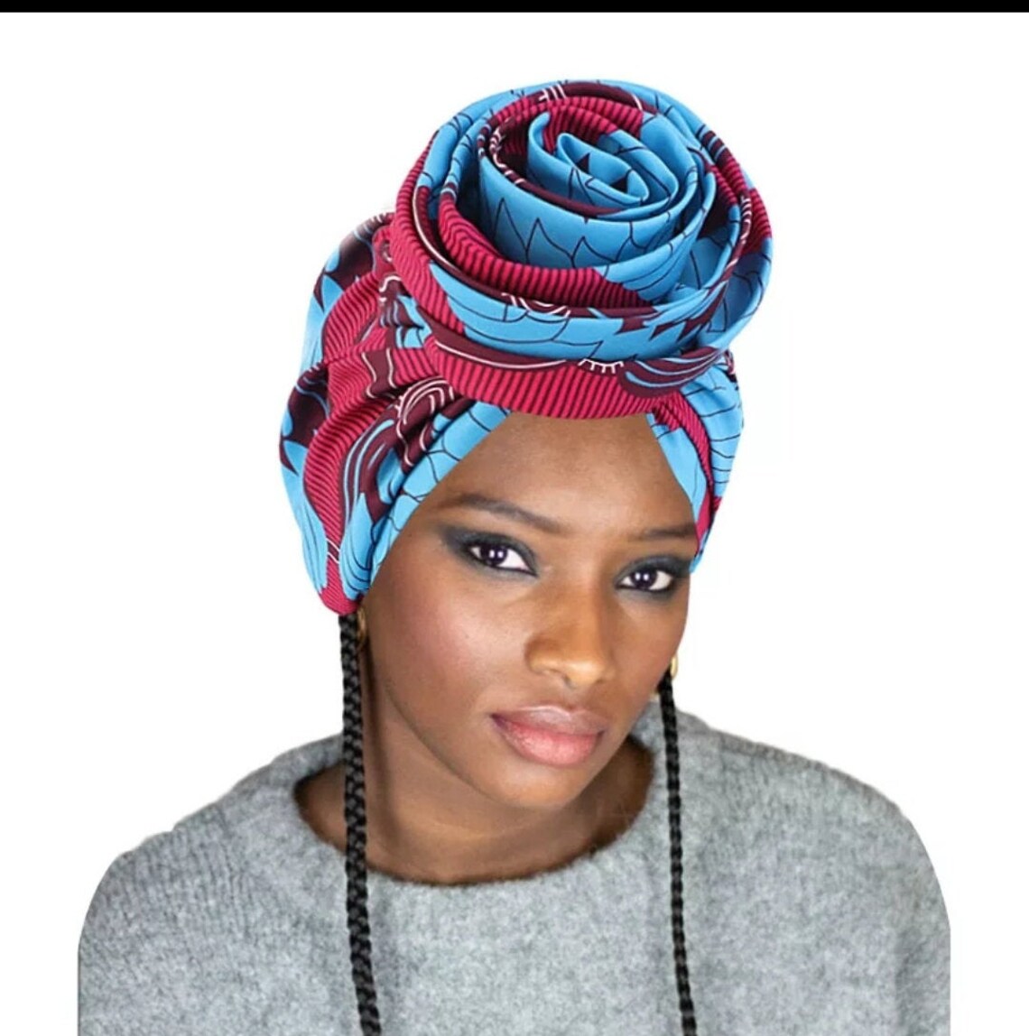 Ankara Print Stretch Turban Cap/hats - Etsy