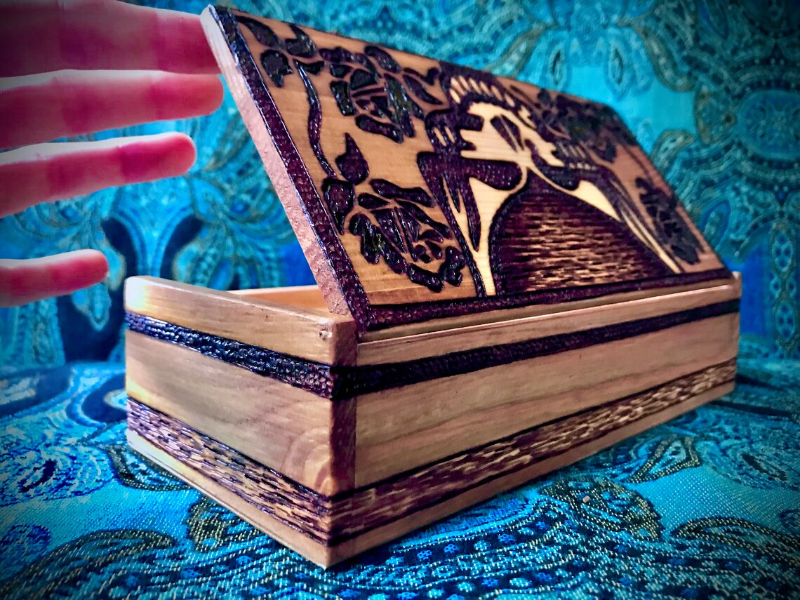 CUSTOM Woodengraved Wooden Box - Etsy