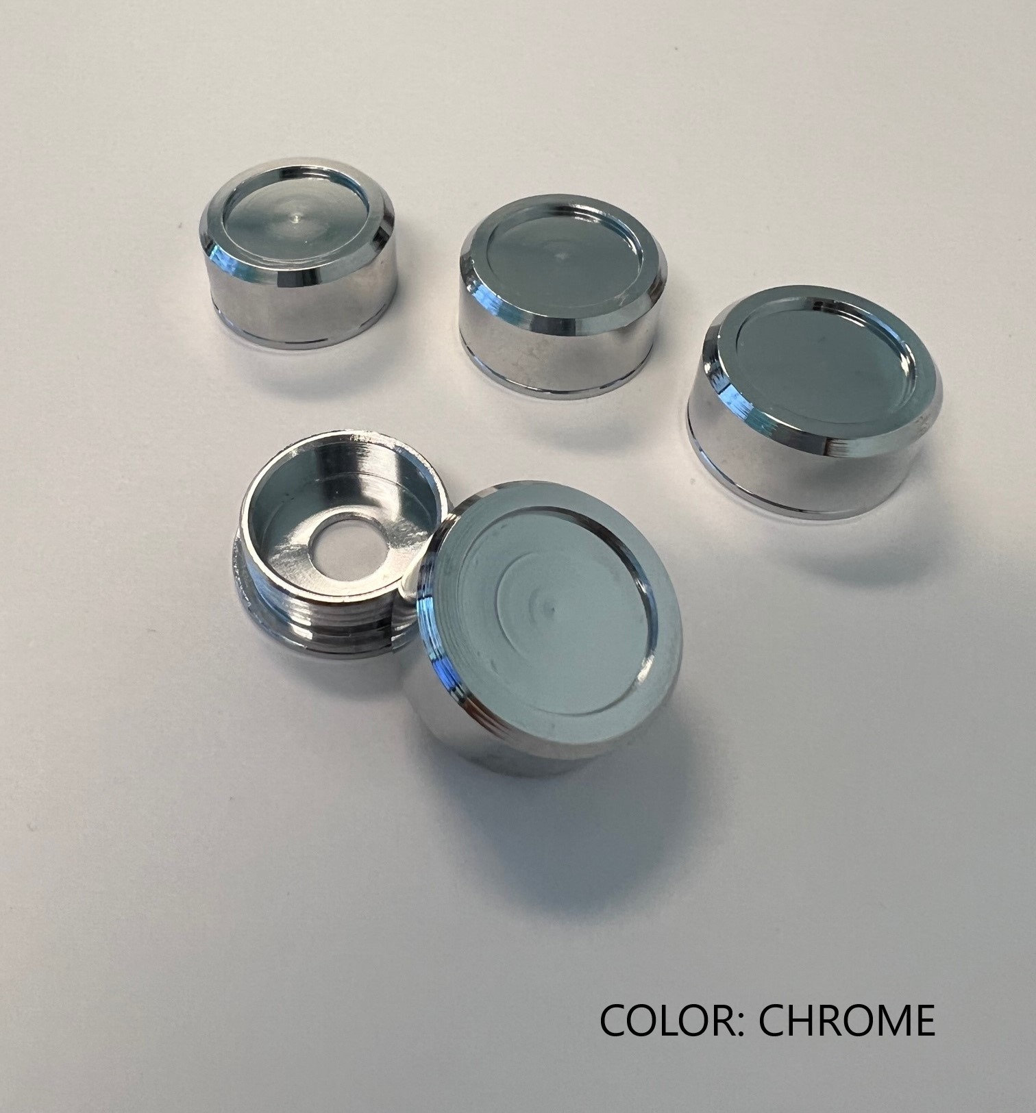 Set of 4 License Plate / Frame Screw or Bolt Covers / Cap for Car Truck ...