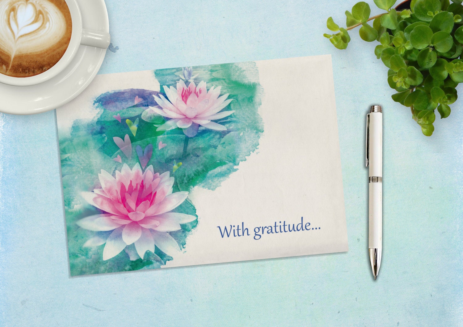 Gratitude Postcards (set of 10) - Etsy