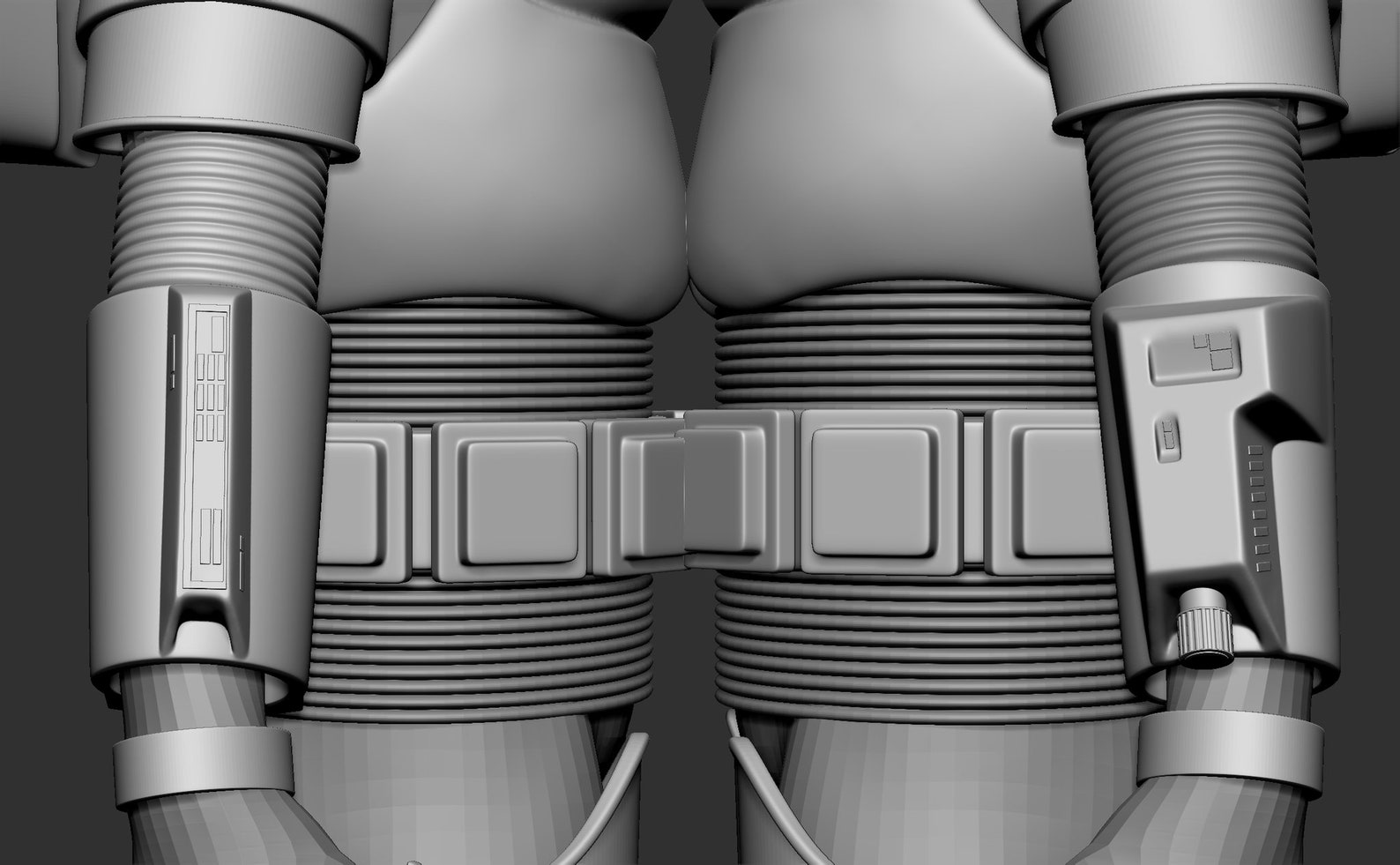 Battlestar Galactica Cylon Centruion Armor 3D Model Set - Etsy