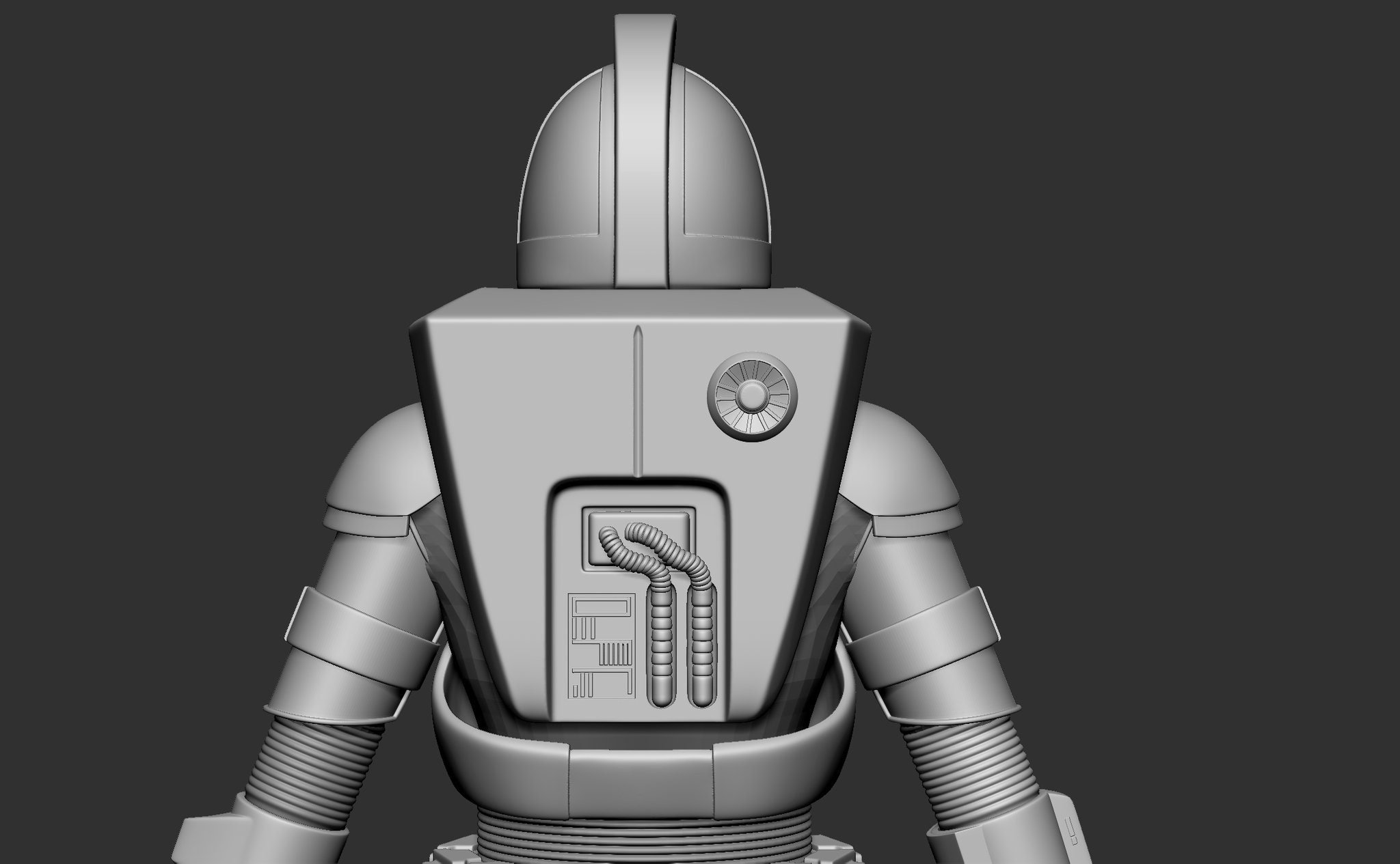 Battlestar Galactica Cylon Centruion Armor 3D Model Set | Etsy