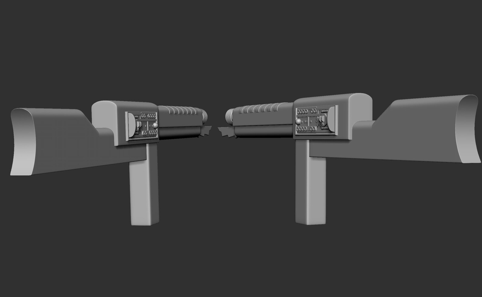 Battlestar Galactica Cylon Centruion Armor 3D Model Set - Etsy