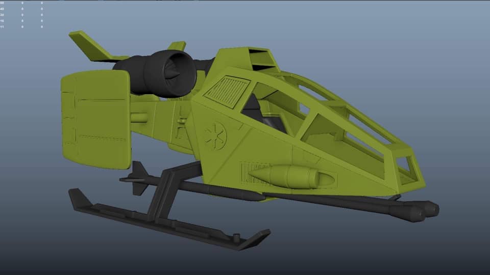 GI Joe Skyhawk Classified Scale 3d Models - Etsy