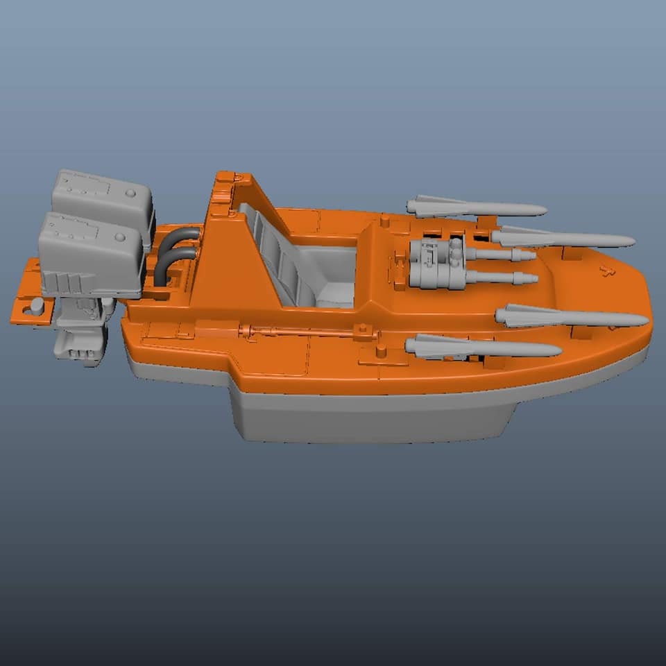 GI Joe Devilfish 3d STL Model Set for Classified Action - Etsy Singapore