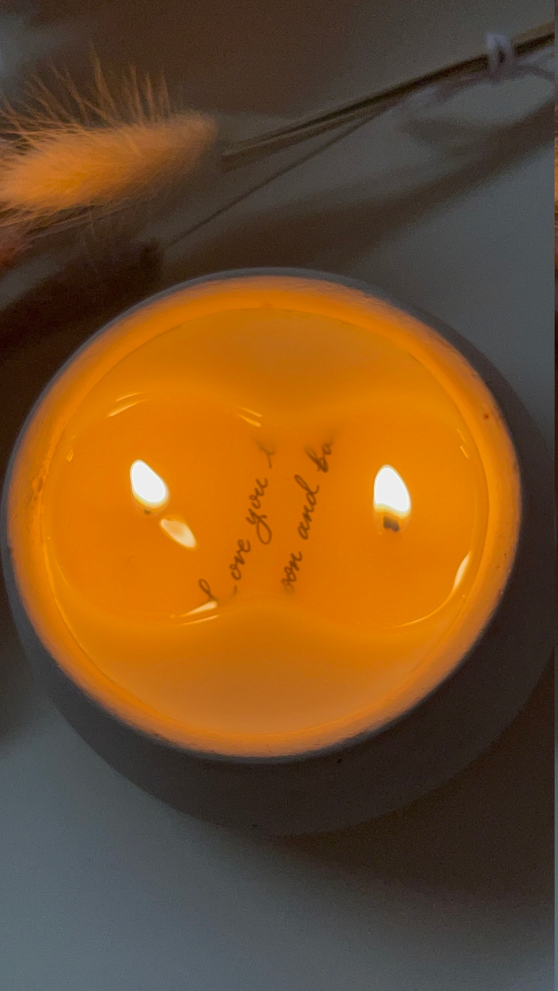 Secret Message Candles handwritten Handmade Soy Candles | Etsy