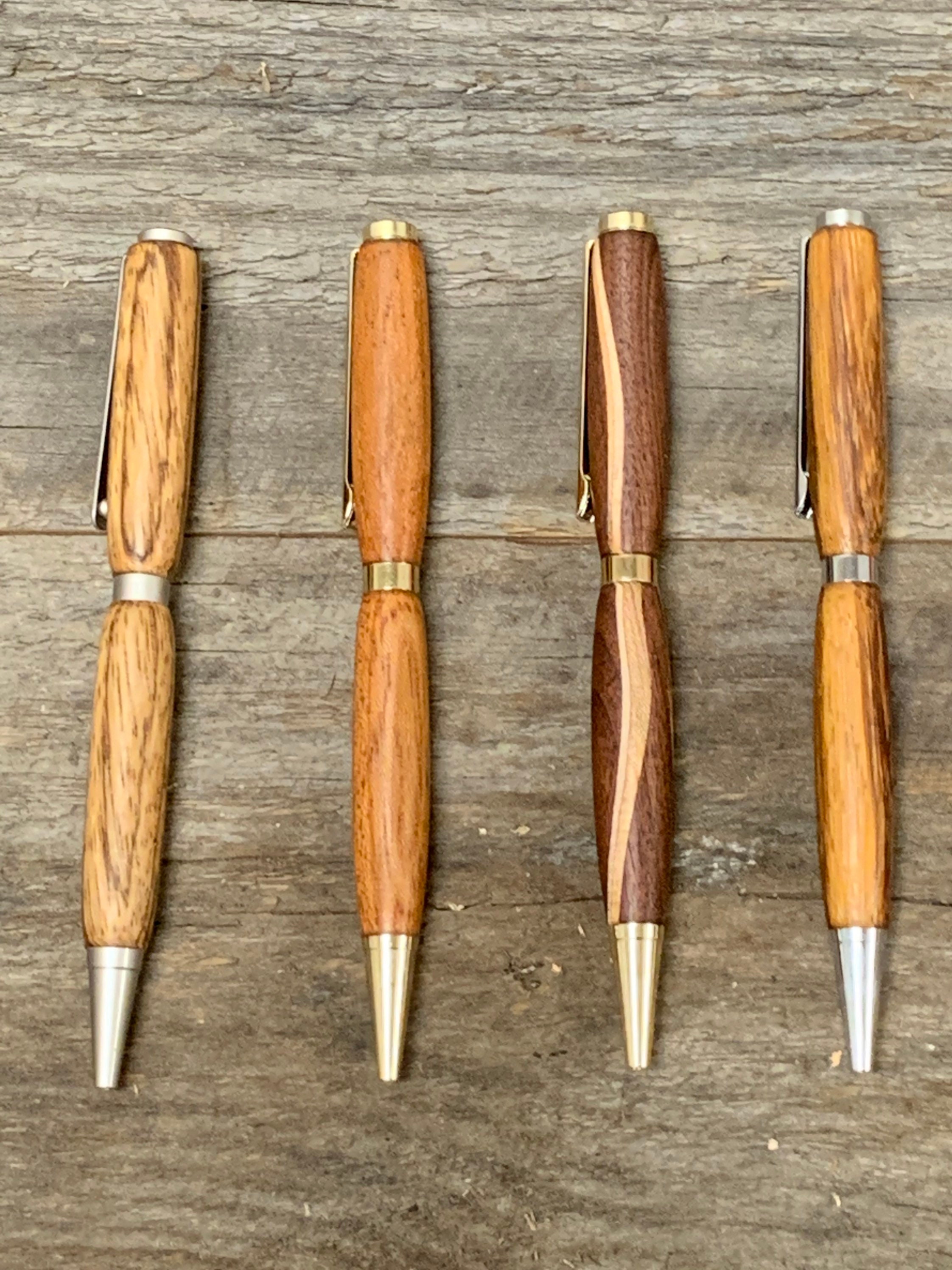 Hand Turned Hardwood Pens - Etsy