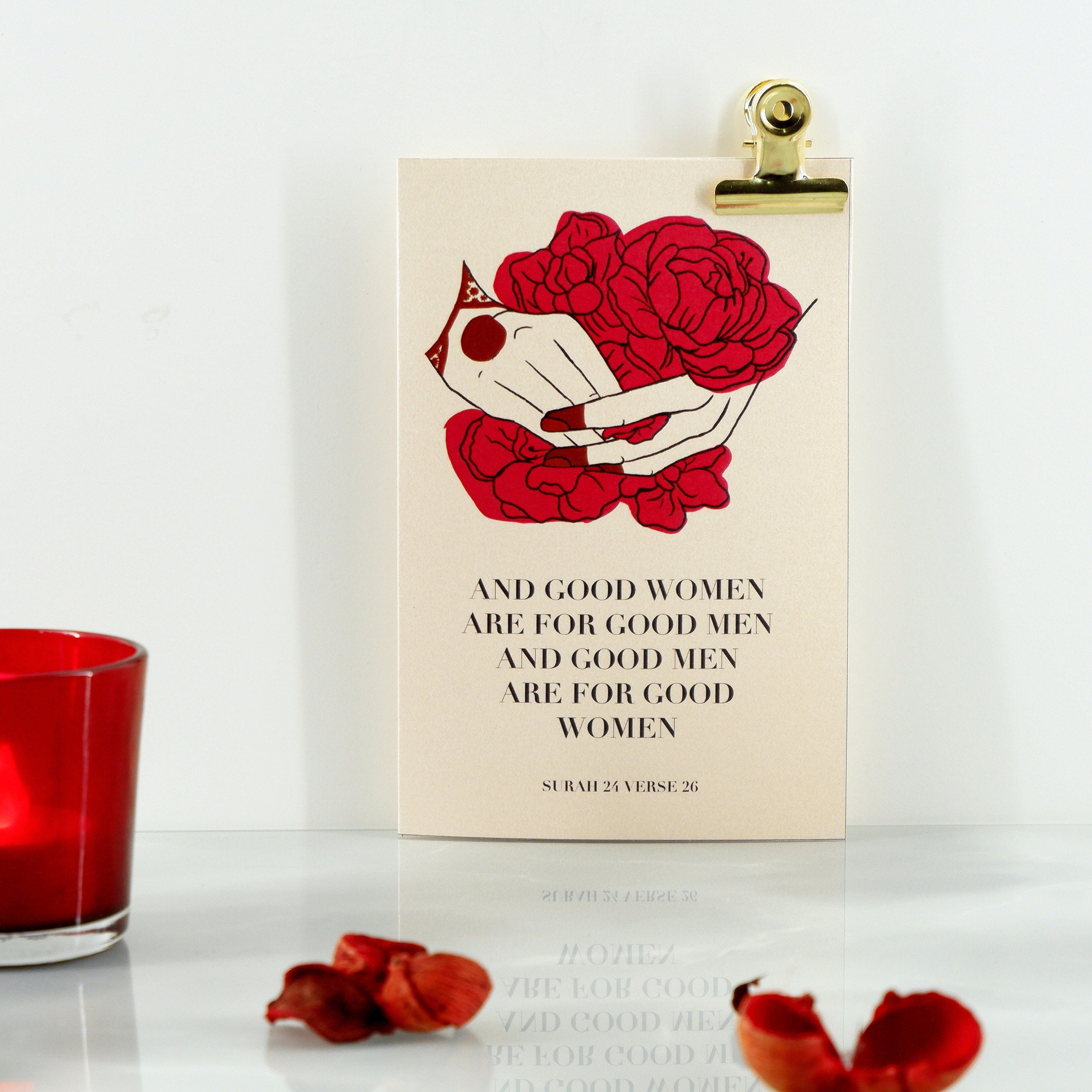 Personalized Nikah/wedding Greeting Card for Muslim Couples - Etsy