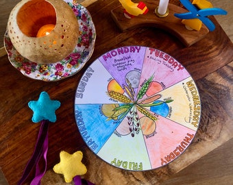 Weekly Rhythm Wheel - Etsy