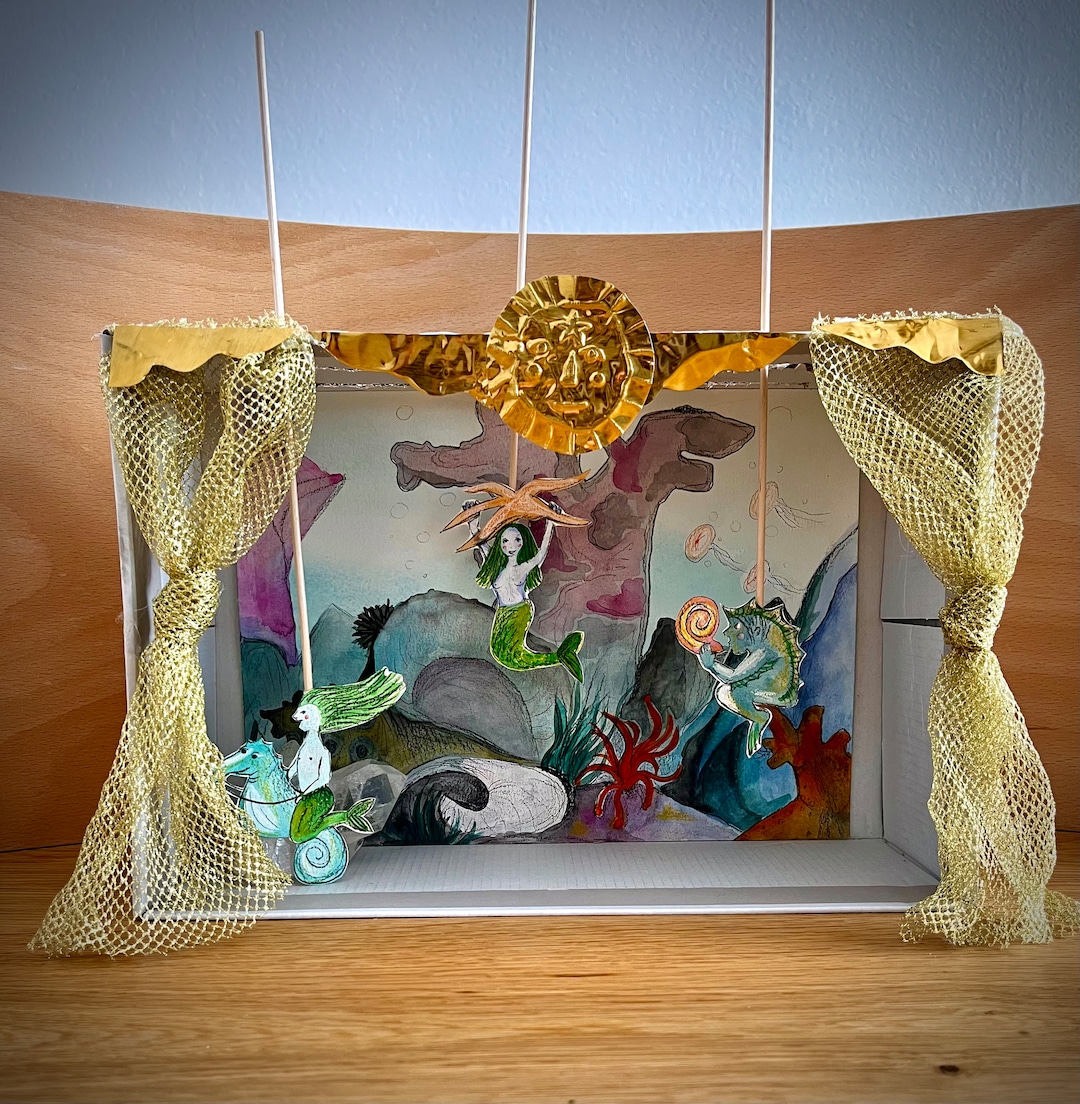DIY Ocean Puppet Theater - Etsy