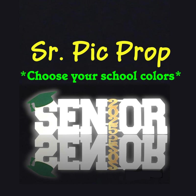 Senior Picture Prop - Etsy