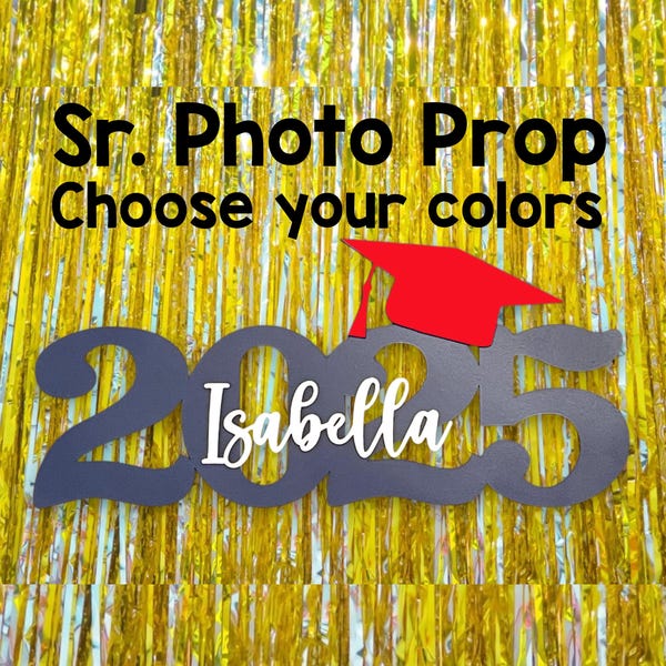 Senior Picture Prop - Etsy