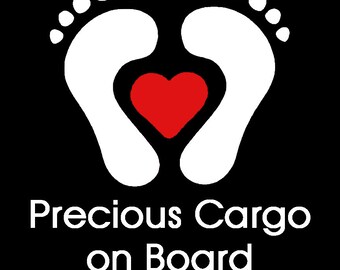 Precious Cargo Decal - Etsy
