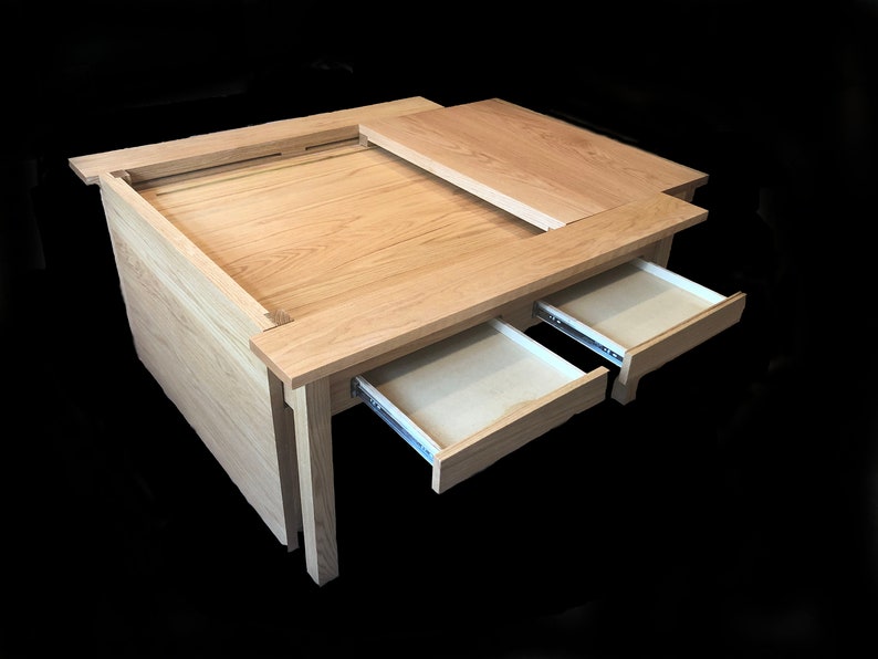 Custom Sliding Top Jig Saw Puzzle Table | Etsy