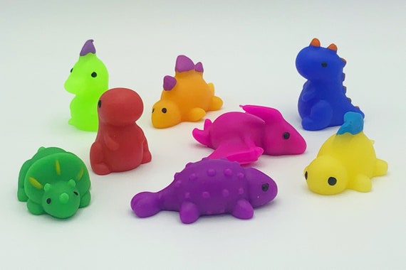 12 Dinosaur Mochi Squishy Animals Kawaii Sensory, Stress,, 56% OFF