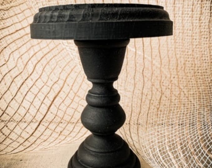 Round Scroll Base Elevated Stand - Etsy
