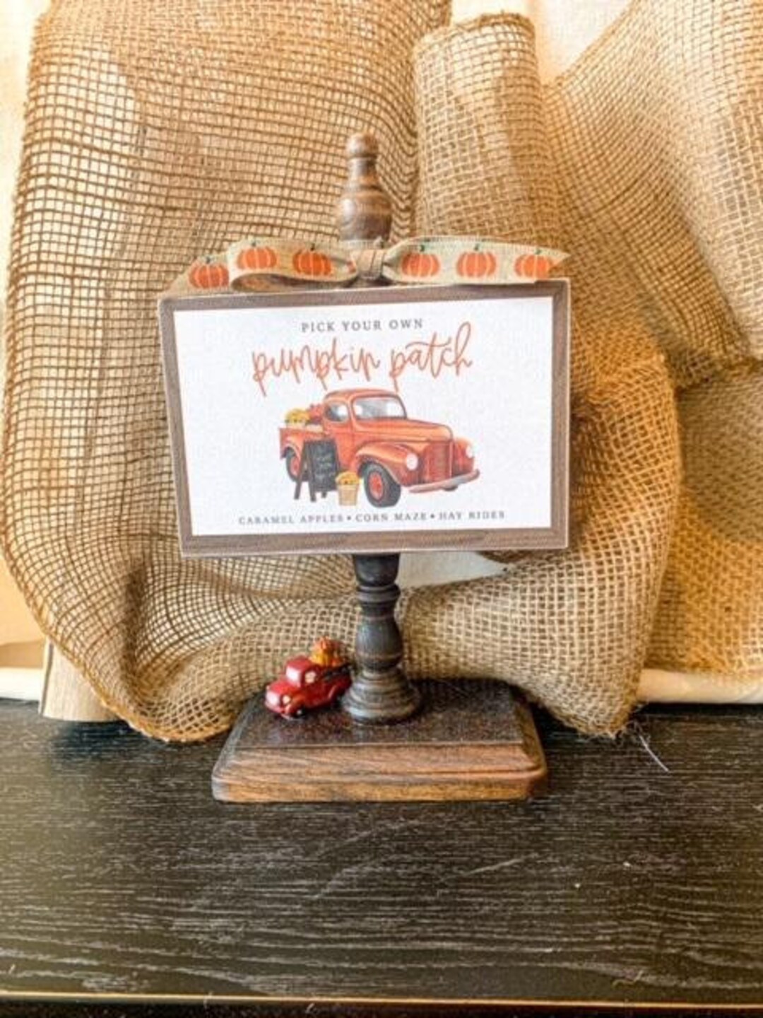 Pumpkin Patch Wood Block Sign - Etsy