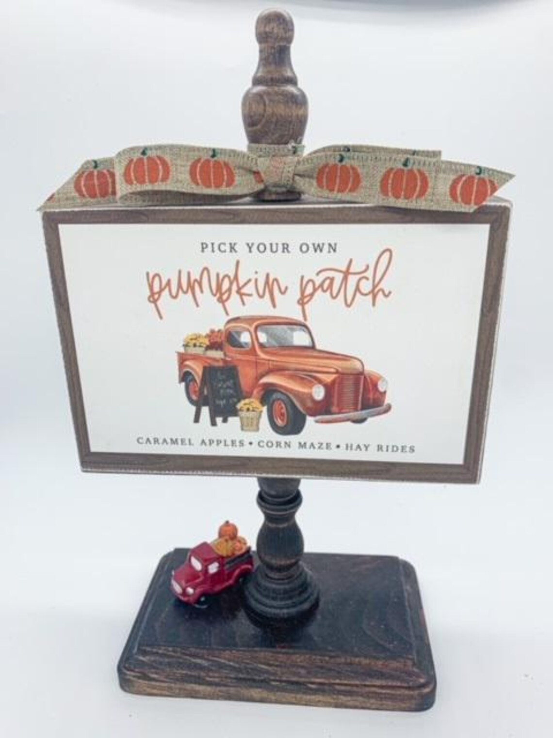 Pumpkin Patch Wood Block Sign - Etsy