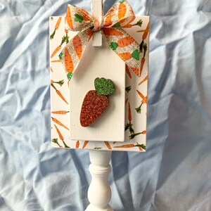 Carrot Tag Wood Block Sign - Etsy