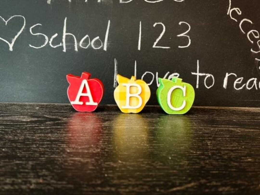 ABC Mini Apple Trio - Etsy