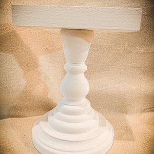 Rectangle Frame Base Elevated Stand - White - Etsy