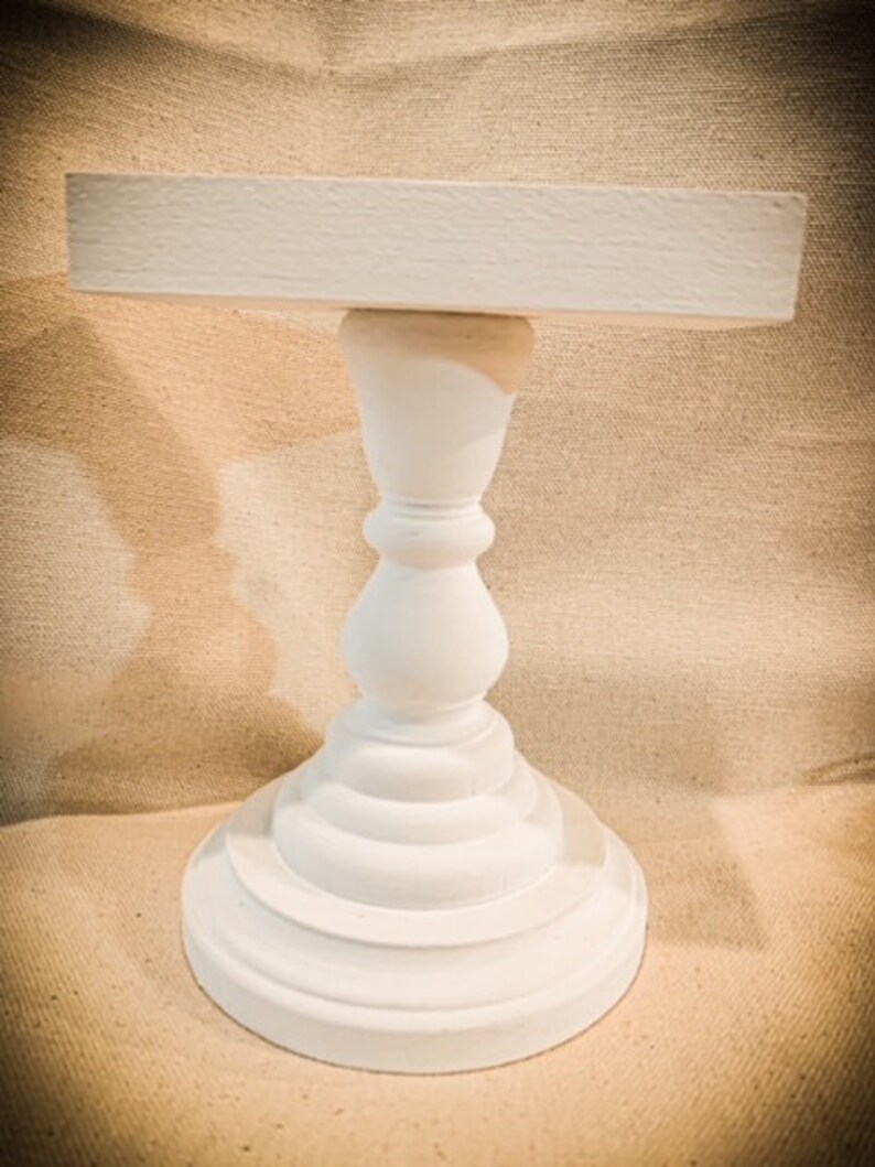 Rectangle Frame Base Elevated Stand - White - Etsy