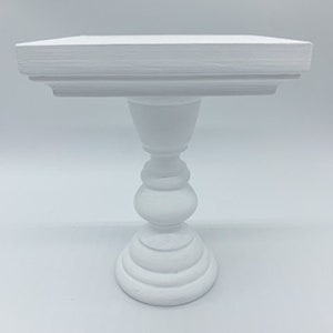 Square Flat Base Elevated Stand - White - Etsy