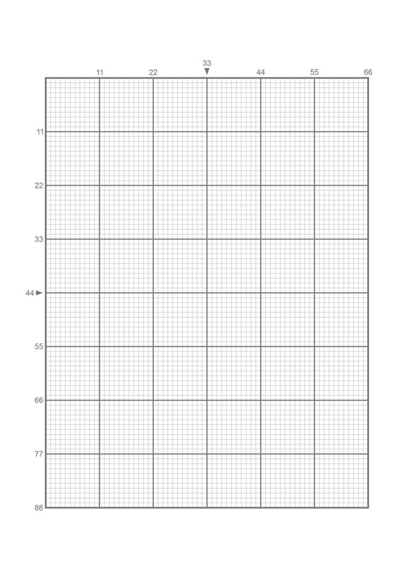 Cross-stitch Blank Template | Etsy