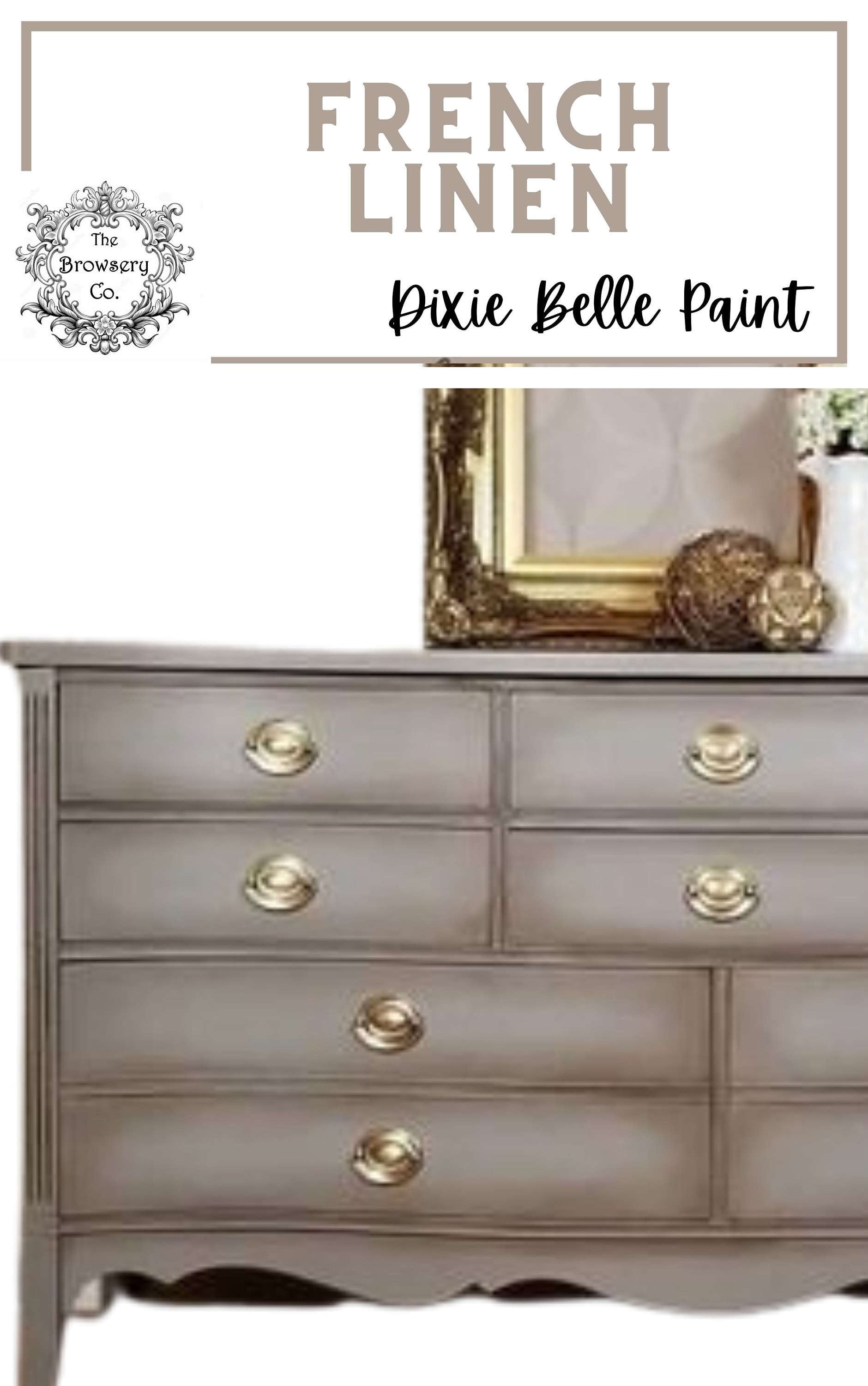 French Linen Dixie Bell Chalk Paint - Etsy