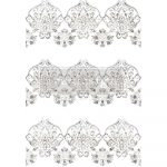 Prima Redesign New Summer Transfers ANTIQUE DAMASKA Sheet - Etsy