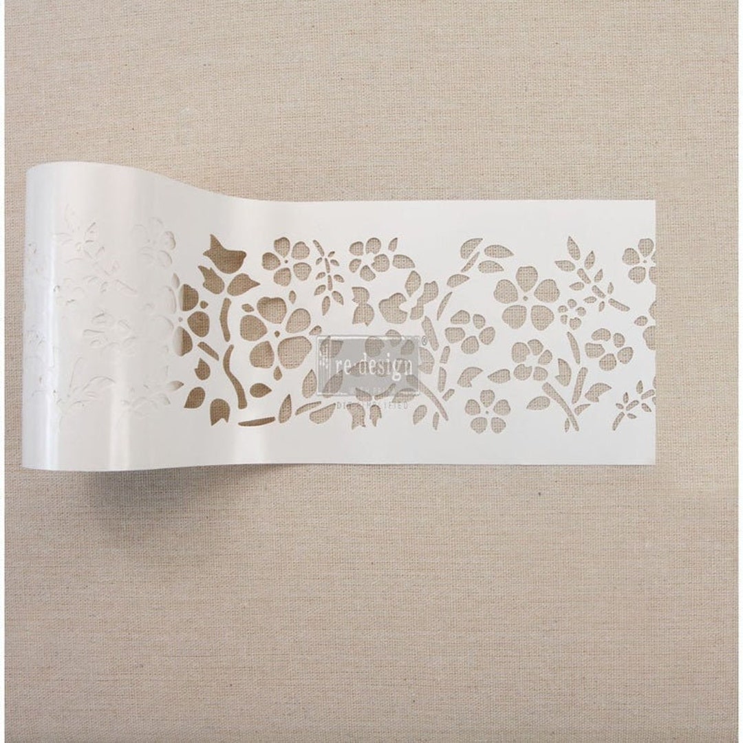 Prima Redesign Stencil Royal Ann Garden - Etsy