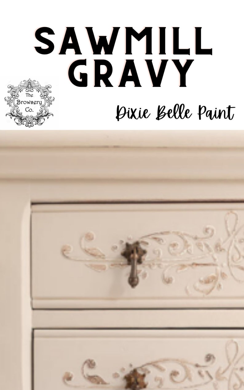 Sawmill Gravy Color Dixie Bell Chalk Paint _ Most Paint Orders - Etsy