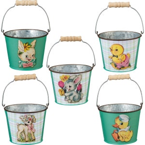 Easter Bucket Set of 5** - Etsy
