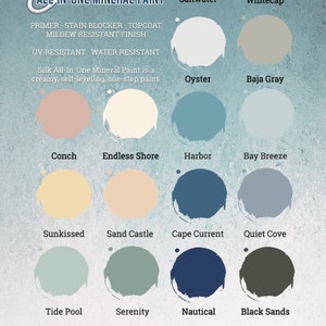 Dixie Belle All in One Silk Paint ** Color (baja Gray) ** Light Gray ...