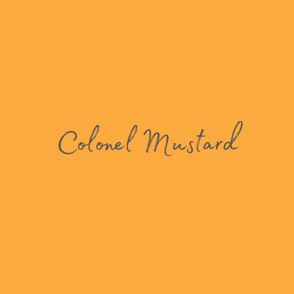 Colonel Mustard - Etsy