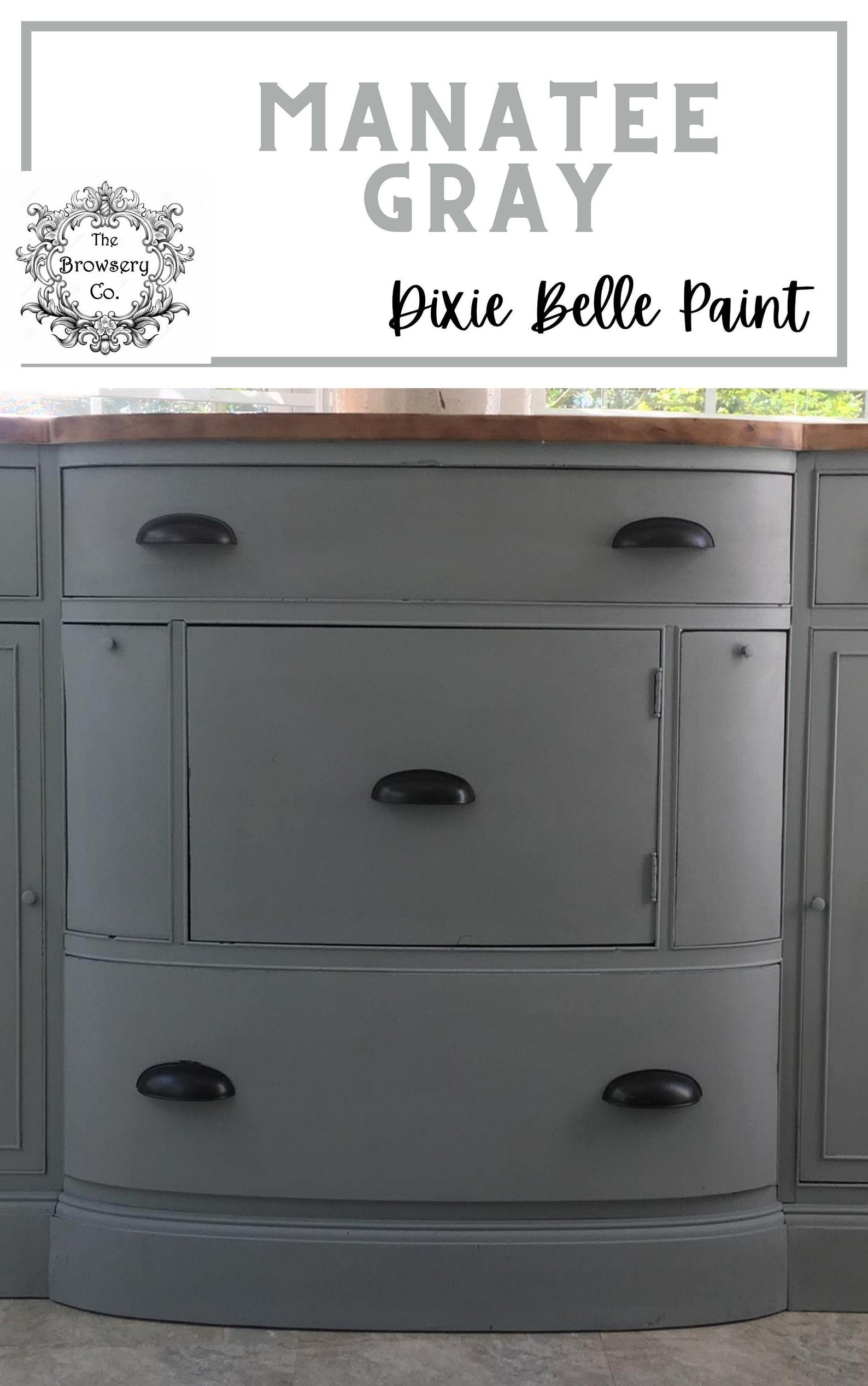 Manatee Gray Dixie Bell Chalk Paint - Etsy