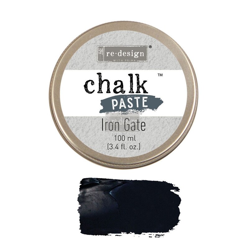 Chalk Paste ** Iron Gate ** Prima Redesign 3.4 Oz - Etsy
