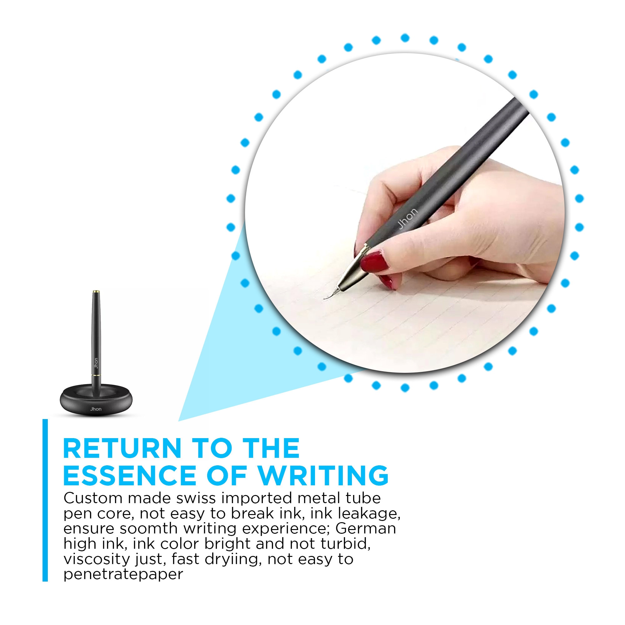 Personalized Levitating Maglev Pen: Futuristic Office Decor - Etsy