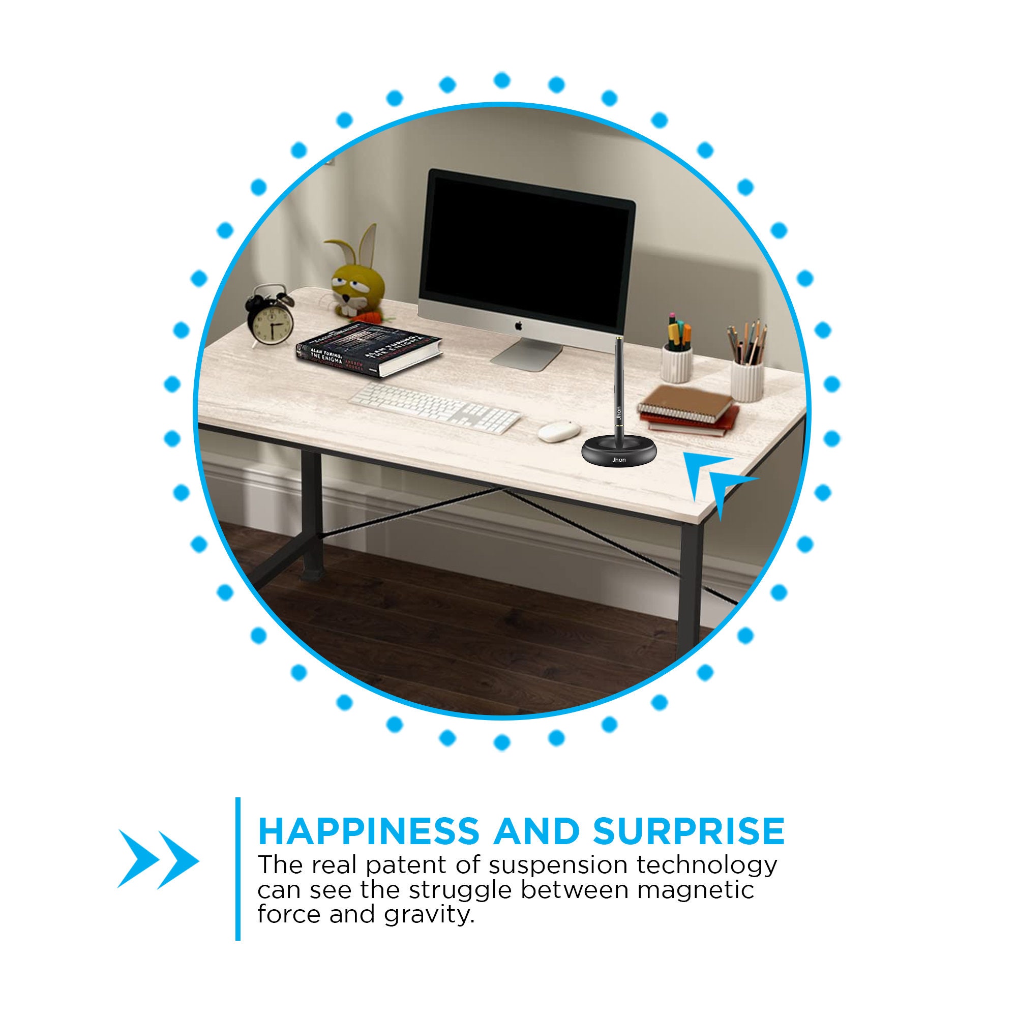 PERSONALIZED Futuristic Levitating HOVER PEN| Custom Unique High ...