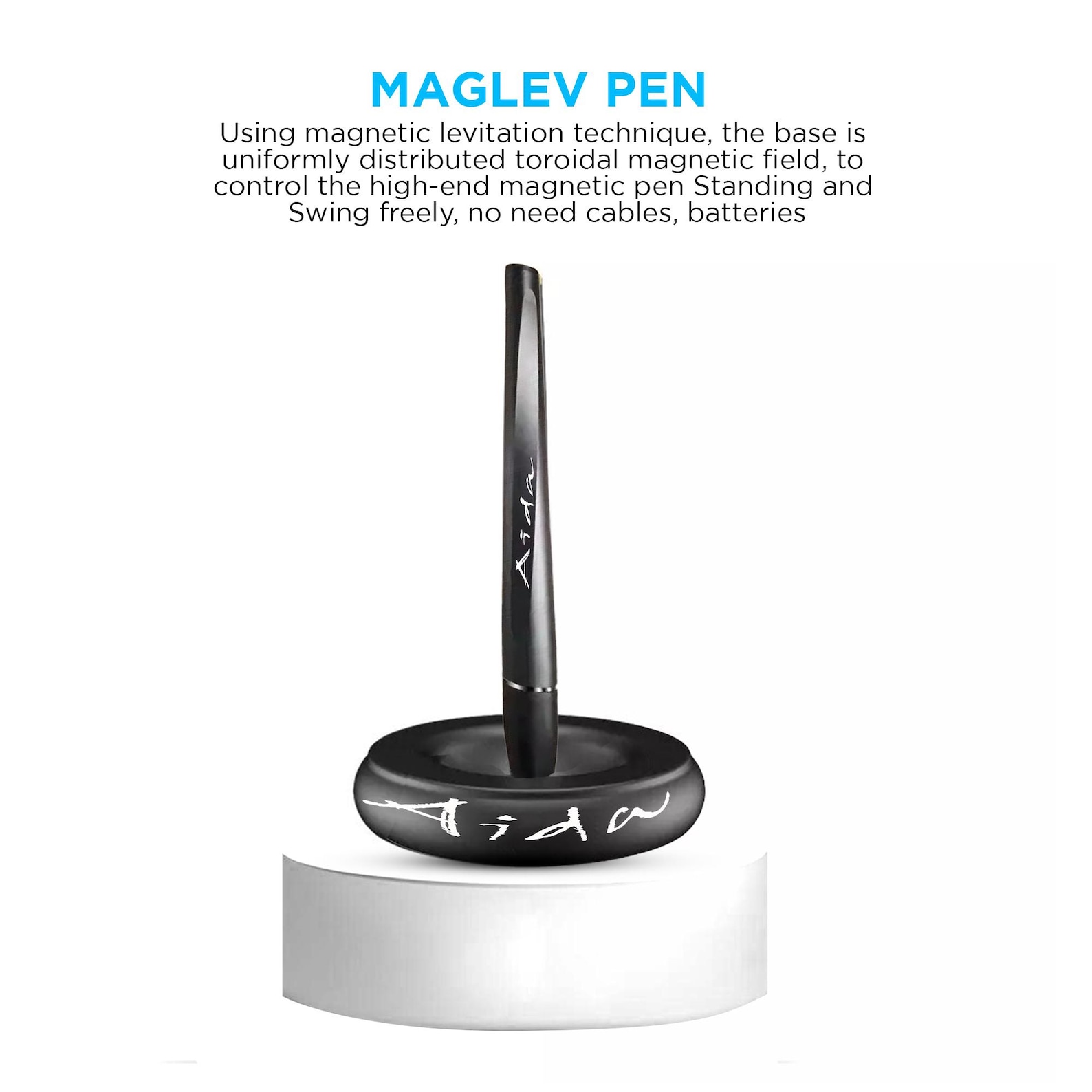 Personalized Levitating Pen - Magnetic Hover Pen - Custom Executive ...