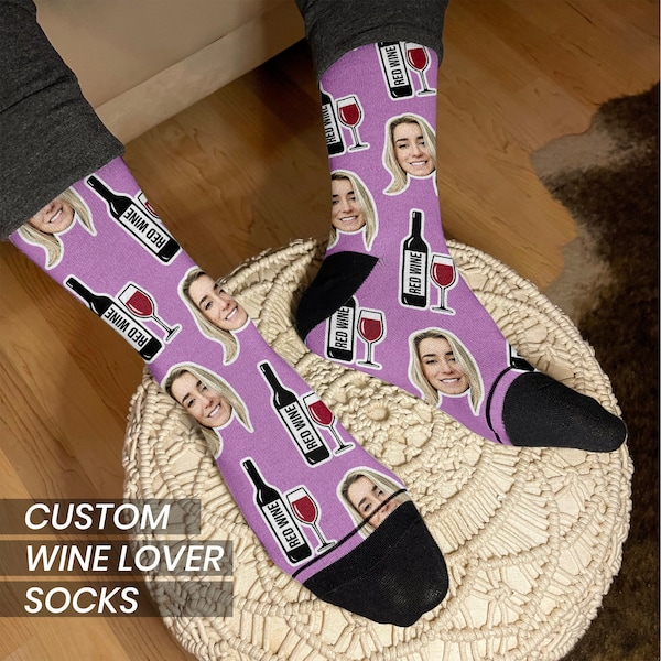 Mens Socks With Wine Glasses - Etsy