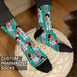 Pharmacist Socks - Etsy